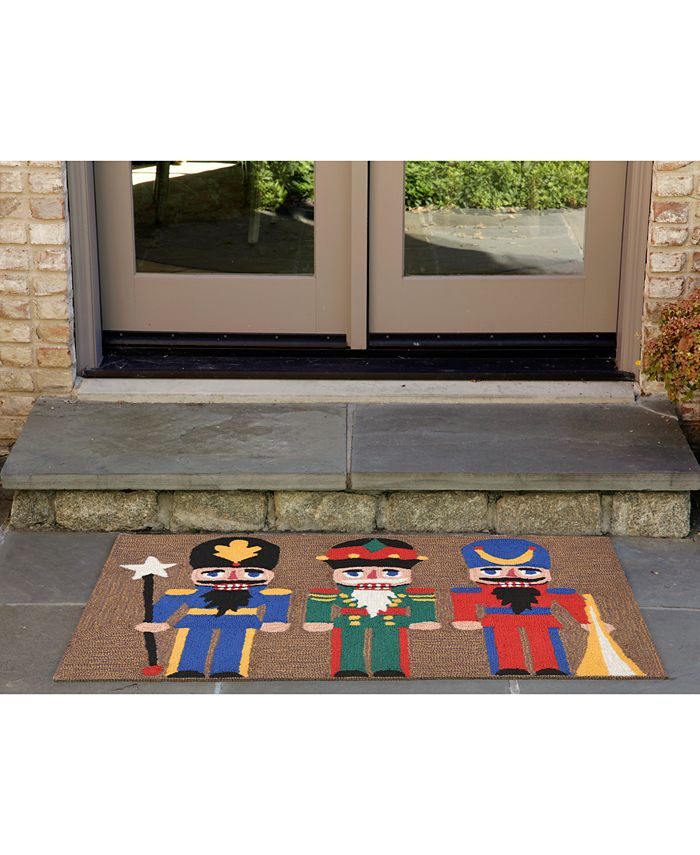 Liora Manne' Liora Manne Front Porch Indoor/Outdoor Nutcracker Multi 2 ...