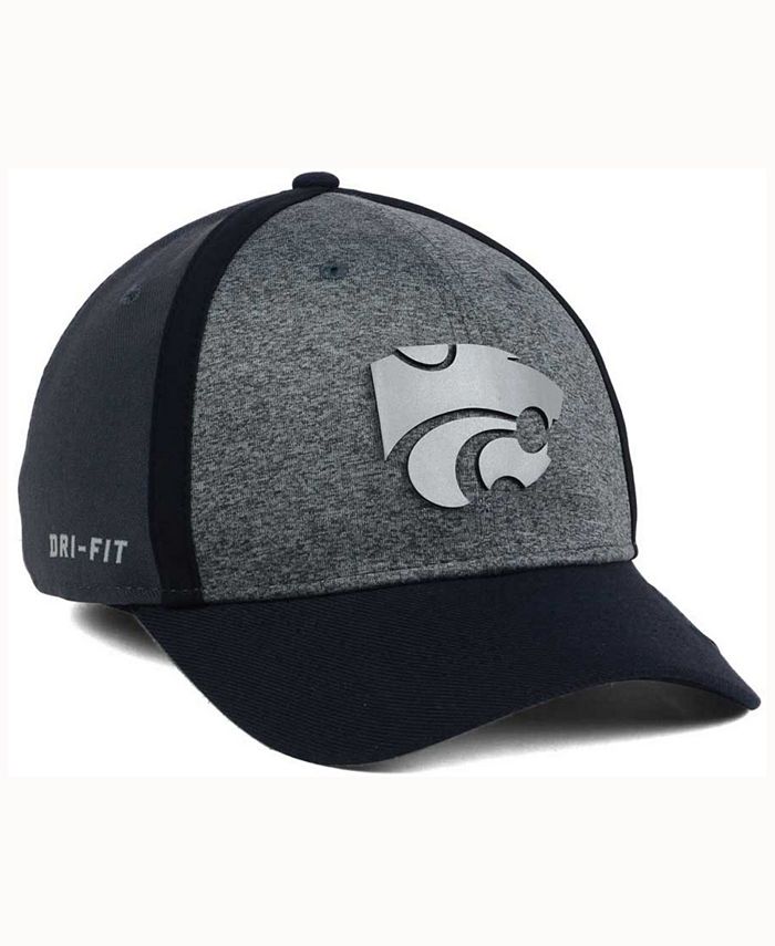 Nike Kansas State Wildcats Heather Stretch Fit Cap - Macy's