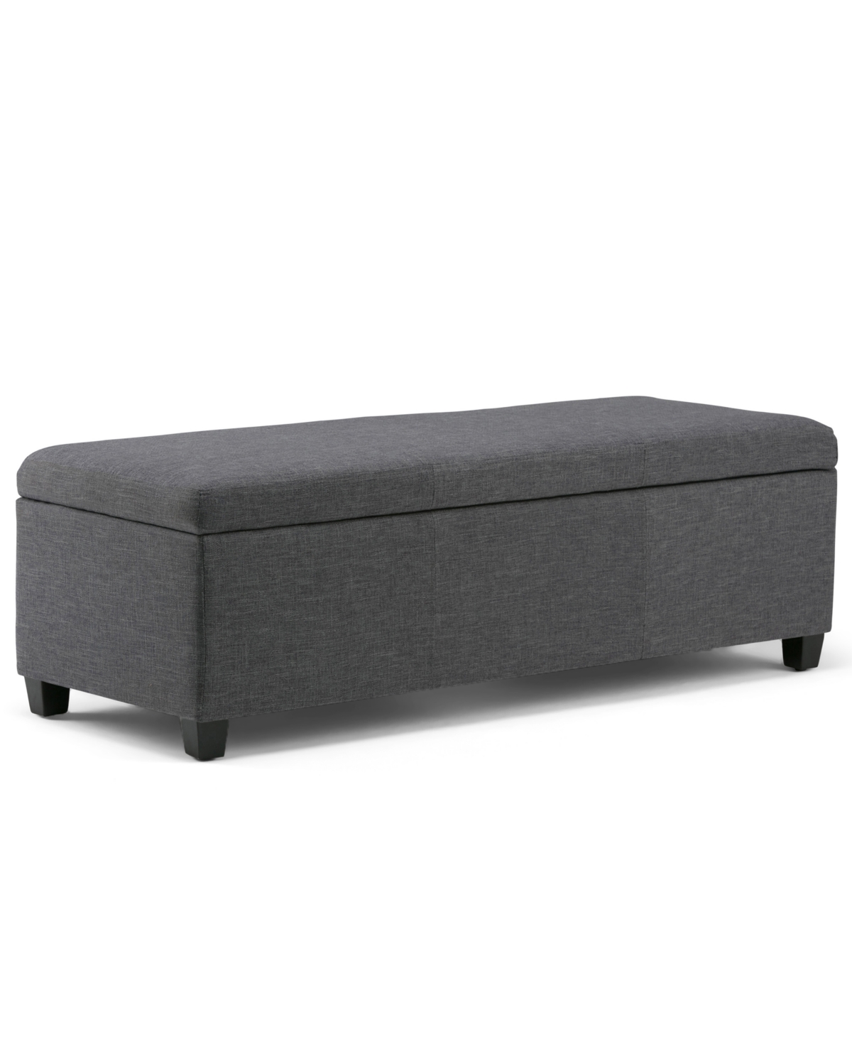 Click here for Easton Faux Leather Rectangular Storage Ottoman -... prices