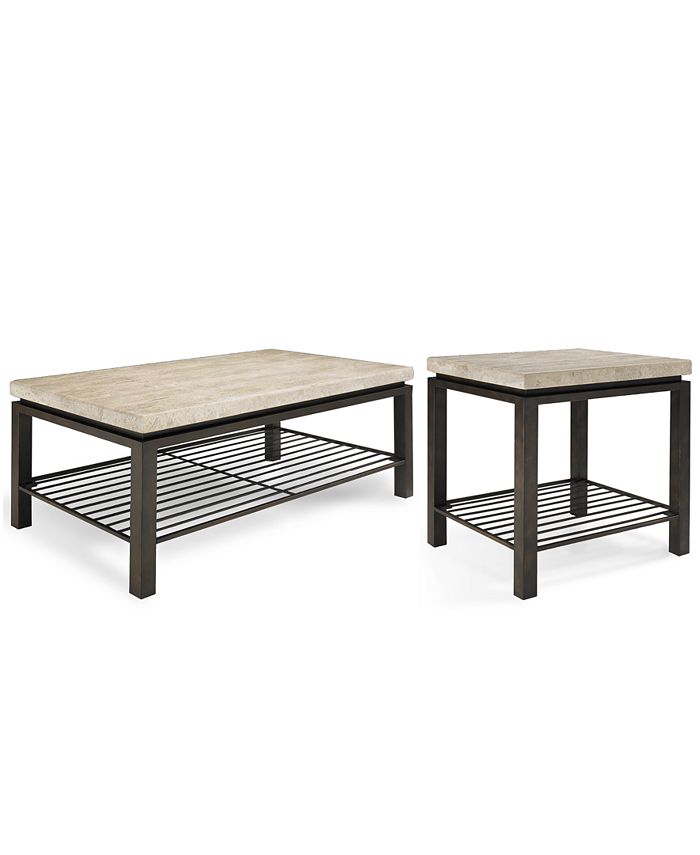 Bernhardt Tempo Rectangle 2-Pc. Table Set (Coffee & End Table) - Macy's