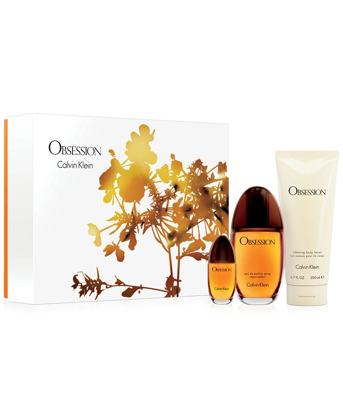 Calvin Klein 3-Pc. Obsession Gift Set - Macy's