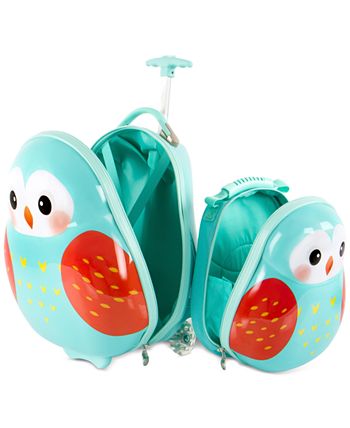 Heys Travel Tots Owl 2PC Luggage & Backpack Set - Macy's
