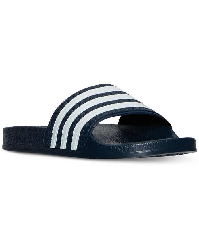 adidas Big Boys' Adilette Slide Sandals from Finish Line - Macy's