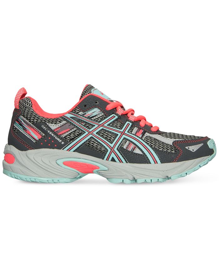 Asics Girls' GEL-Venture 5 Trail Running Sneakers from Finish Line - Macy's