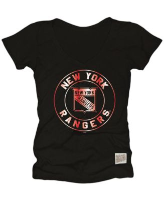 Retro Brand Women's New York Rangers Circle Foil T-Shirt - Macy's