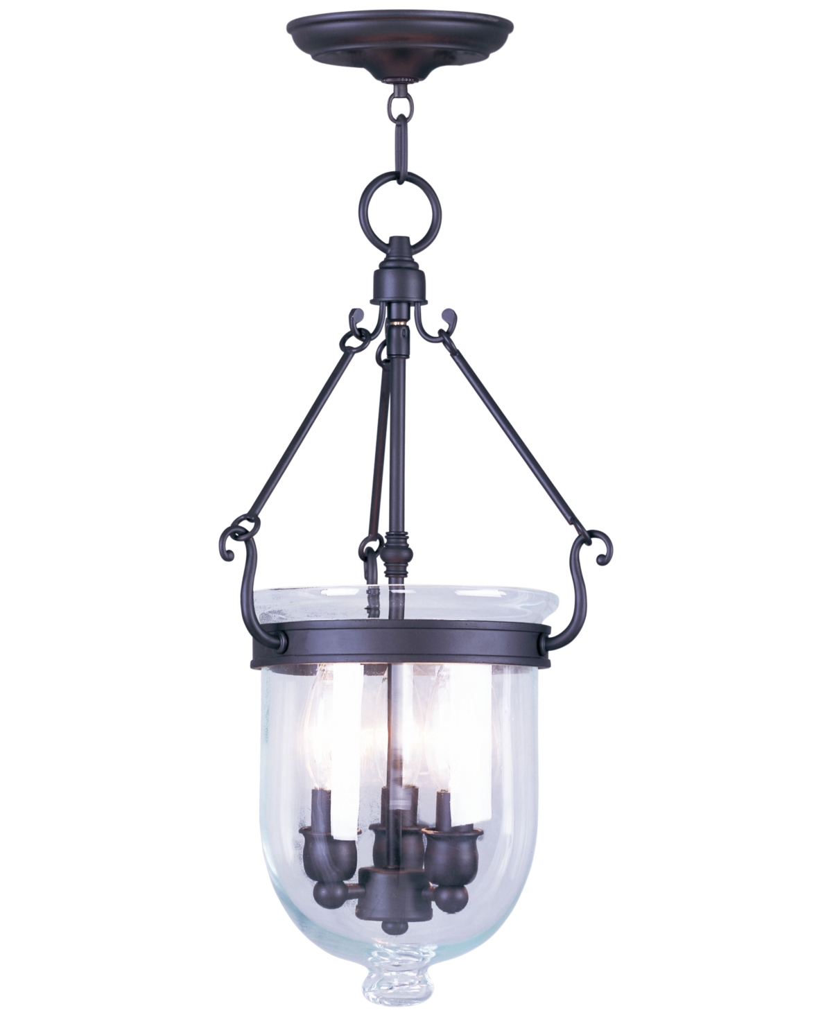 Click here for Livex Jefferson Bronze Pendant - Bronze prices
