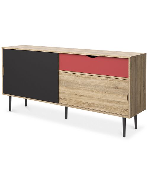 Tvilum Gilfred 2 Door Sideboard, Quick Ship & Reviews - Furniture - Macy's