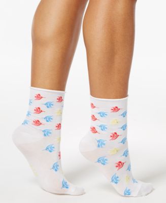 HUE® Women's Tropical Fish Socks - Macy's