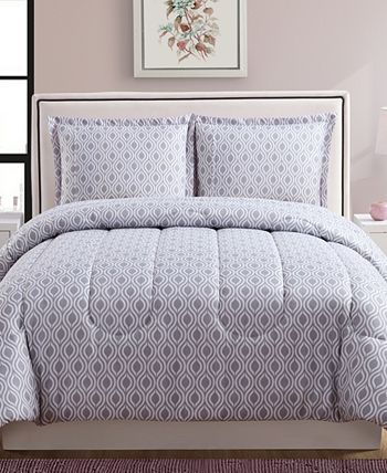 Ellison First Asia Maddox Reversible 3-Piece Full/Queen Comforter Set ...