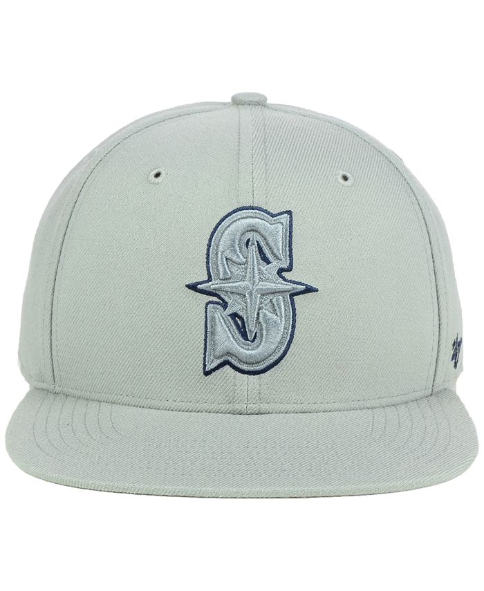 '47 Brand Seattle Mariners No Shot Tonal Captain Cap - Macy's