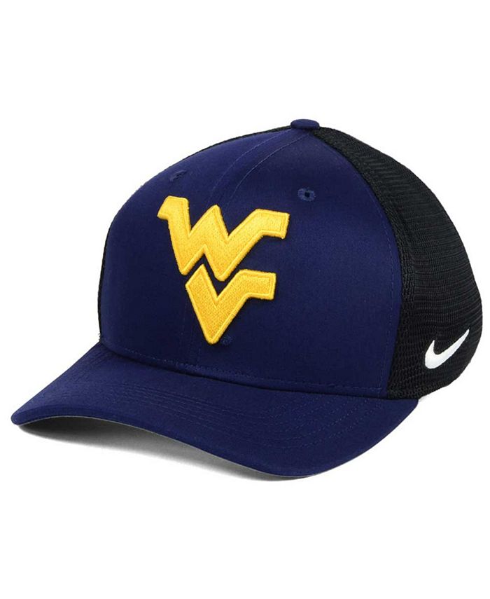Nike West Virginia Mountaineers Aero Bill Mesh Swooshflex Cap - Macy's