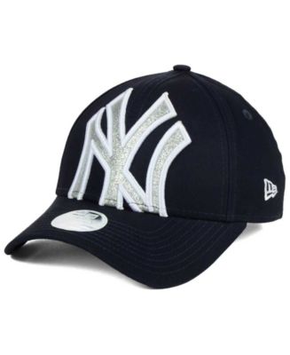 New Era Women's New York Yankees Glitter Glam 9FORTY Strapback Cap - Macy's