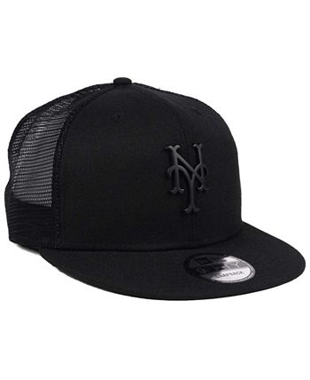 New Era New York Mets Matte Metal Trucker Cap - Macy's