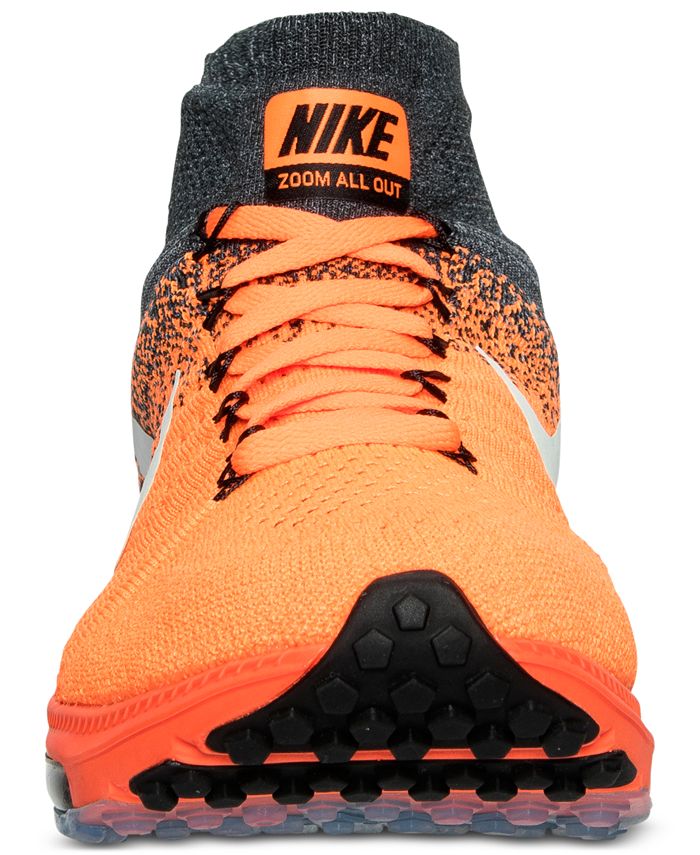 Nike Men's Zoom All Flyknit Running Sneakers from Finish Line - Macy's