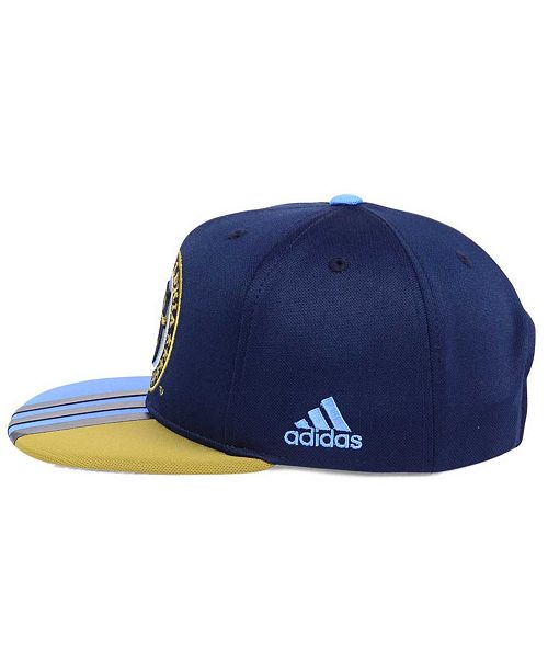 adidas Philadelphia Union Authentic Team Snapback Cap & Reviews ...