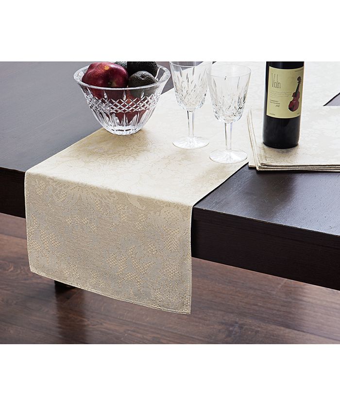 Waterford Berrigan Gold 72" Table Runner - Macy's