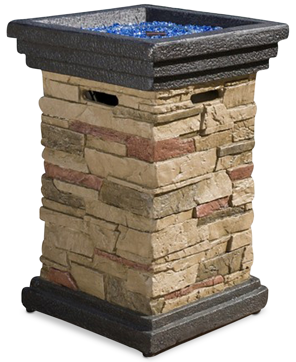 Click here for Esten Gas Fire Column - Beige prices