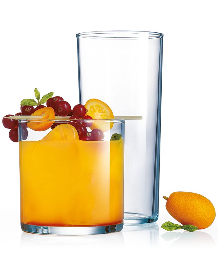 Luminarc Rika 16-Pc. Glassware Set - Macy's