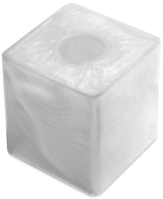 Paradigm Murano White Tissue Box - Macy's
