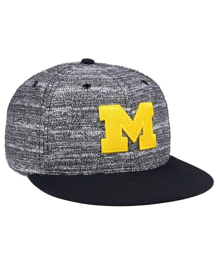Nike Michigan Wolverines Col True Heathered Snapback Cap - Macy's