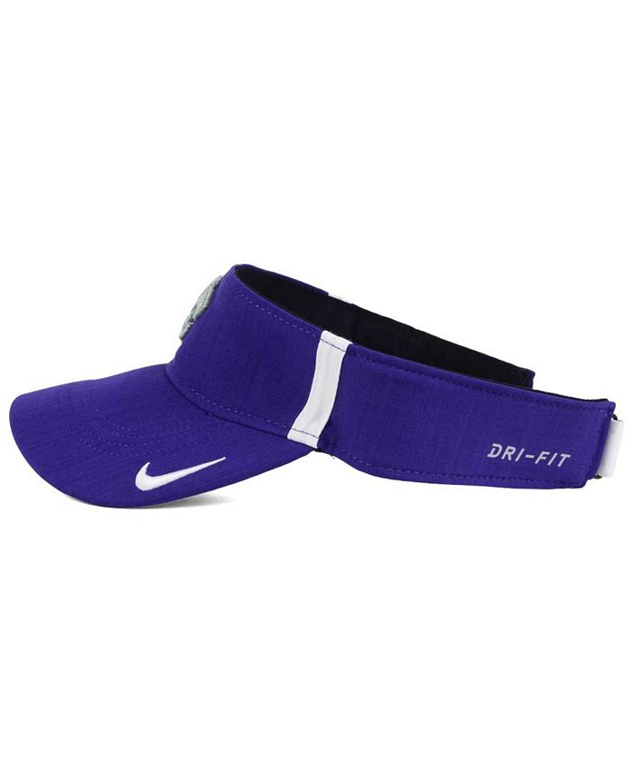 Nike Kansas State Wildcats Sideline Aero Visor - Macy's