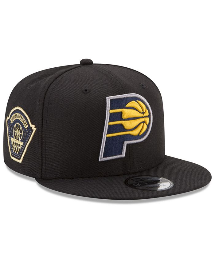 New Era Indiana Pacers All Metallic Hoops 9FIFTY Snapback Cap - Macy's