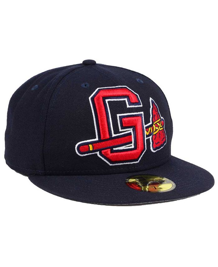 New Era Gwinnett Braves MiLB Logo Grand 59FIFTY Cap - Macy's