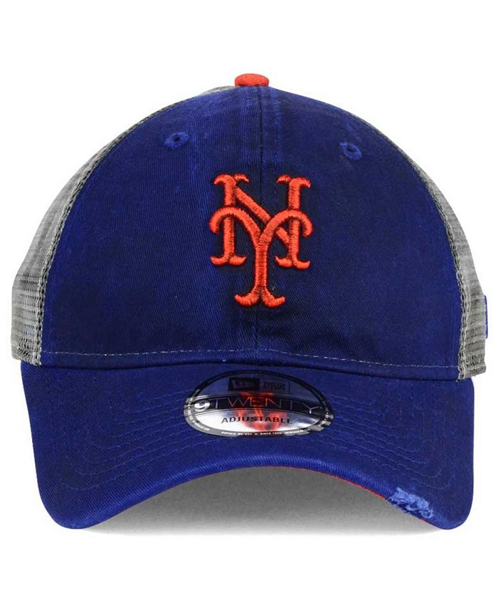 New Era New York Mets Rustic Trucker 9TWENTY Snapback Cap - Macy's