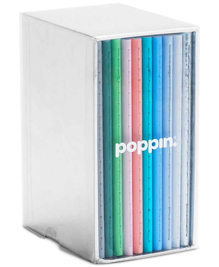 Poppin 10-Pc. Soft Cover Mini Notebook Set - Macy's