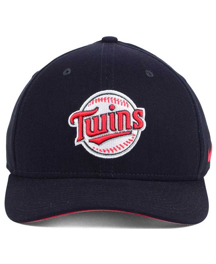 Nike Minnesota Twins Ligature Swoosh Flex Cap - Macy's