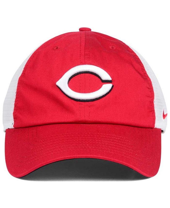 Nike Cincinnati Reds Dri-Fit Mesh Swoosh Adjustable Cap - Macy's