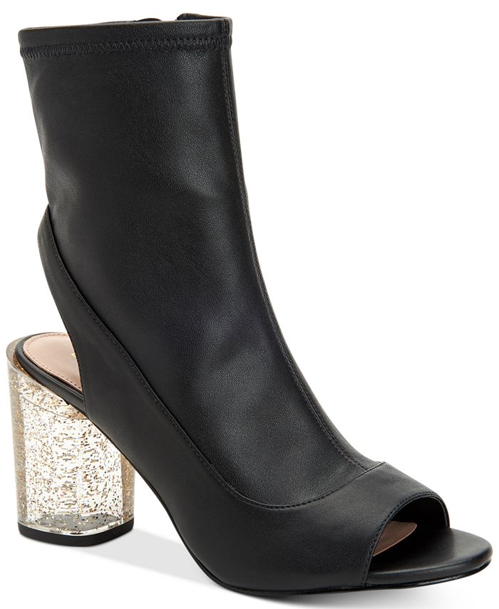 BCBGeneration Desire Block-Heel Booties - Macy's
