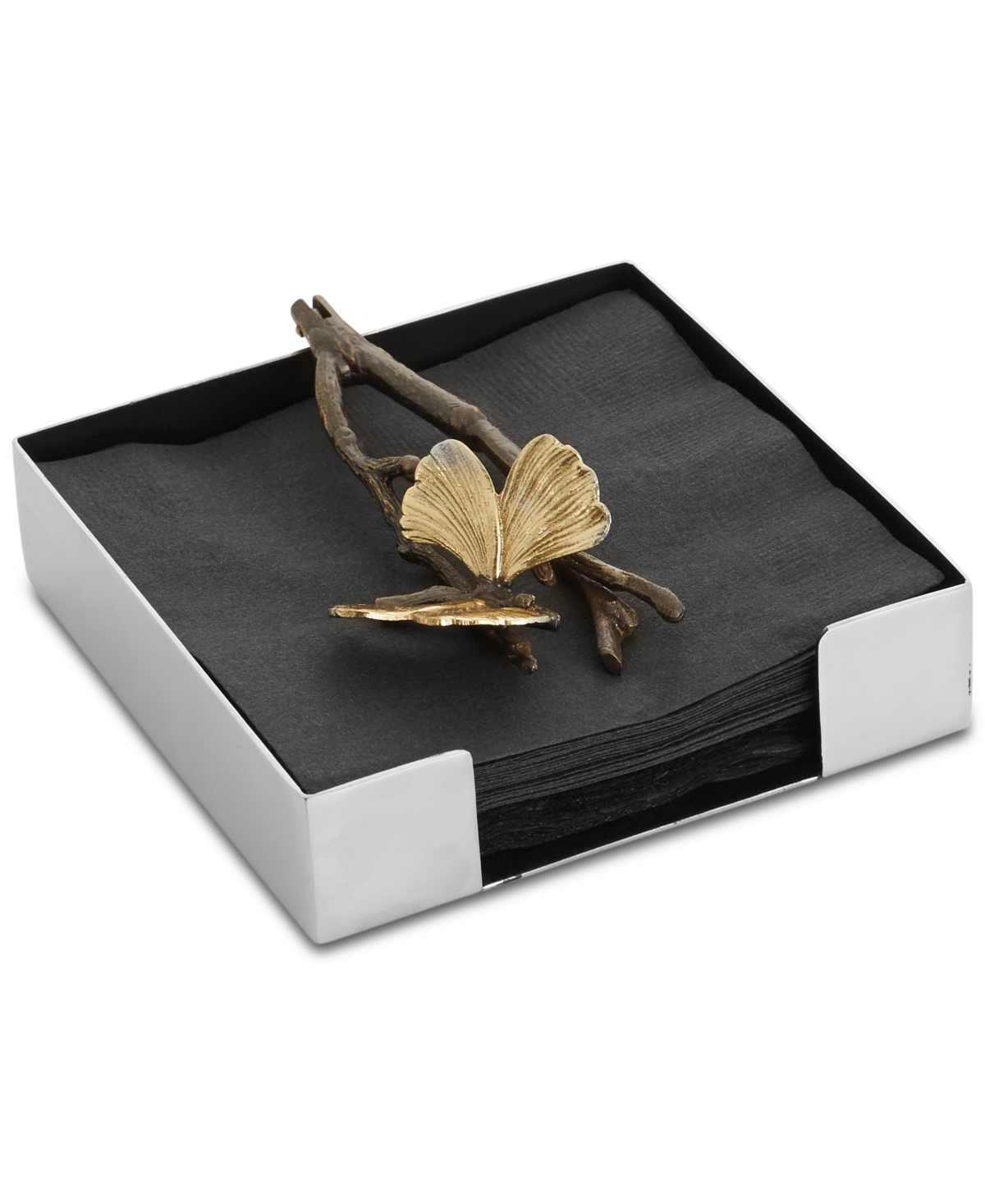 Click here for Michael Aram Butterfly Ginkgo Cocktail Napkin Hold... prices