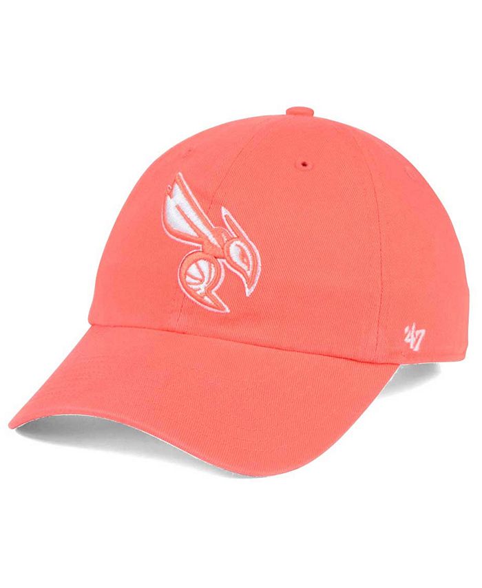 '47 Brand Charlotte Hornets Pastel Rush CLEAN UP Cap - Macy's