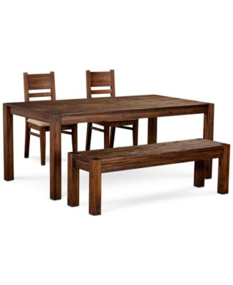Avondale Large Dining, 4-Pc. Set (72" Dining Table, 2 Side Chairs ...