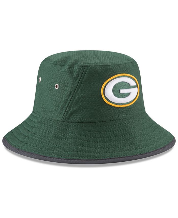 New Era Green Bay Packers Training Bucket Hat - Macy's