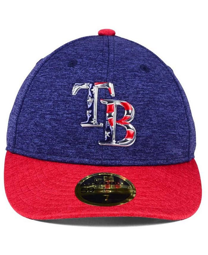 New Era Tampa Bay Rays Low Profile Stars & Stripes 59FIFTY Cap - Macy's