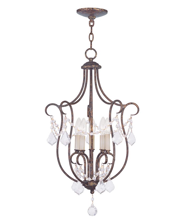 Livex Chesterfield Chandelier Light - Macy's