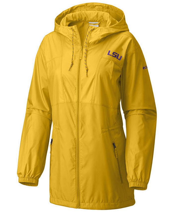 Columbia Women's LSU Tigers Flashback Long Windbreaker - Macy's
