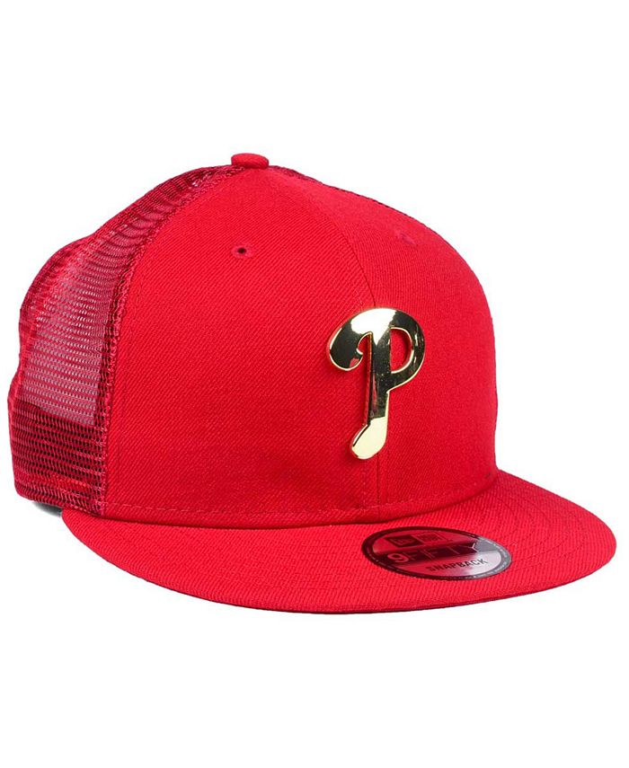 New Era Philadelphia Phillies Color Metal Mesh Back 9FIFTY Cap - Macy's