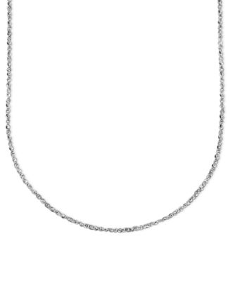 Italian Gold 14k Gold, 14k White Gold and 14k Rose Gold Necklaces, 16 ...