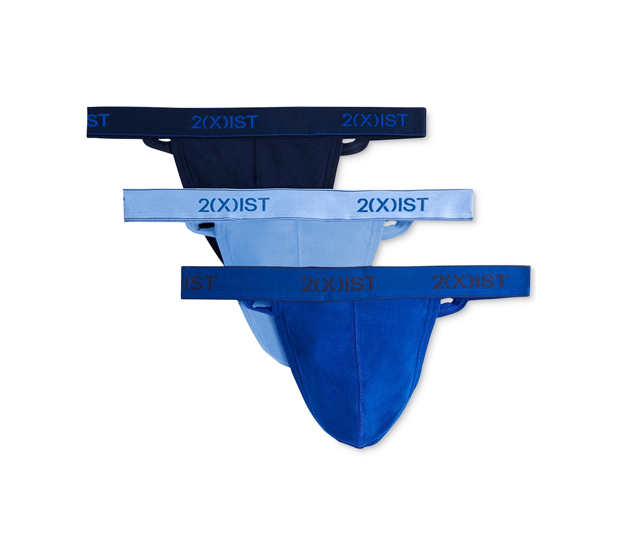Click here for 2(x)ist Mens 3-Pk. Cotton Essential Y-Back Thongs... prices