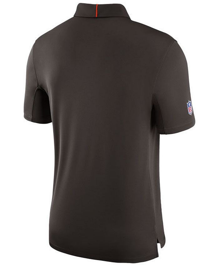 Nike Men's Cleveland Browns Elite Coaches Polo - Macy's
