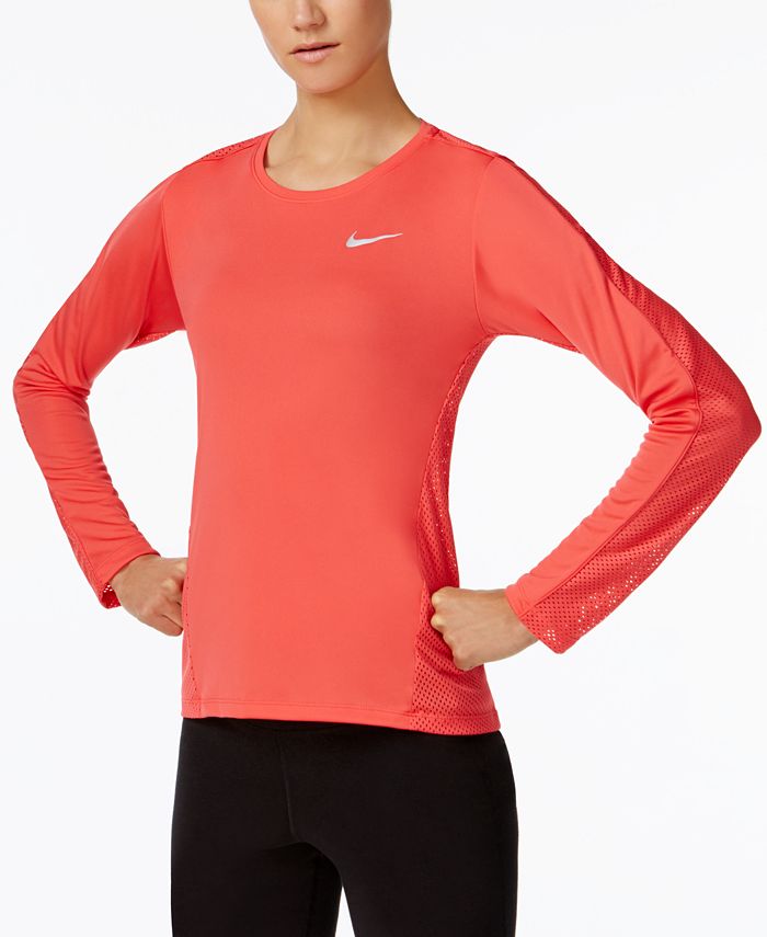 Nike Dry Running Top - Macy's