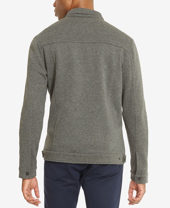Kenneth Cole Reaction Men's Snap-Front Knit Shirt-Jacket - Macy's