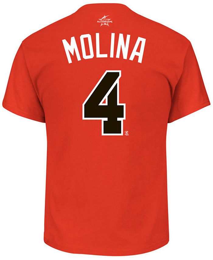 Majestic Men's Yadier Molina St. Louis Cardinals 2017 All Star Game Player T-Shirt - Macy's