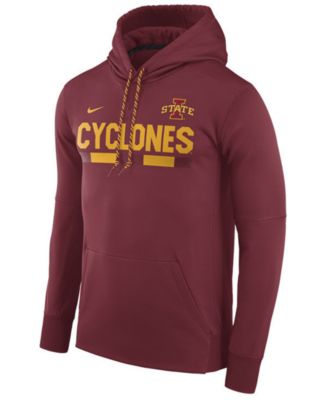 Nike Men's Iowa State Cyclones Therma-Fit Sideline Hoodie - Macy's