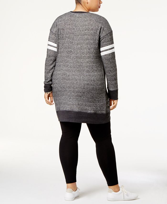 Planet Gold Trendy Plus Size Rugby Sweater - Macy's