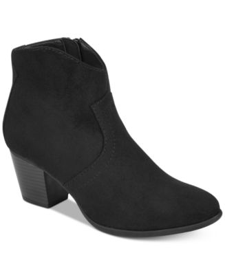 American Rag Rylie Western Ankle Booties, Created for Macy's - Macy's
