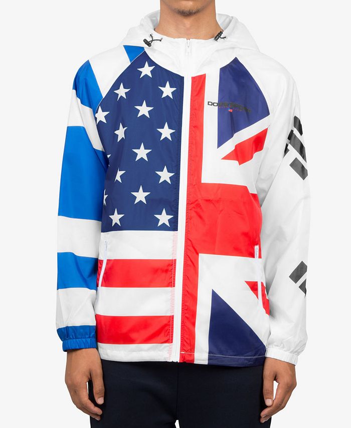 DOPE Men's International Hooded Windbreaker - Macy's
